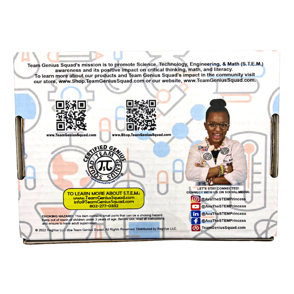 Wind Power Electricity STEM Experiment Lab Kit from Team Genius Squad Store