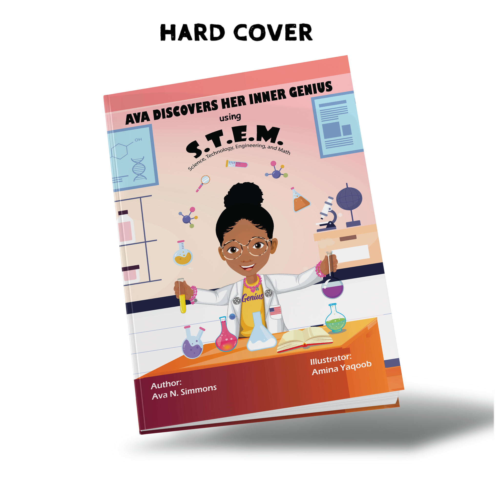 Ava's STEM Hardcover Autographed Book: Discover Your Inner Genius